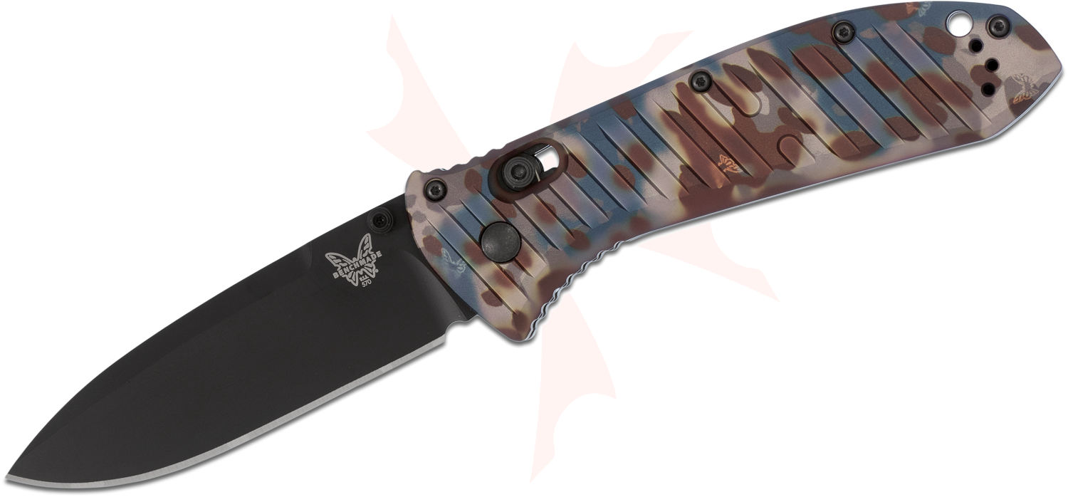 Benchmade 570BK-1801 Limited Edition Presidio II Folding Knife 3.72 ...