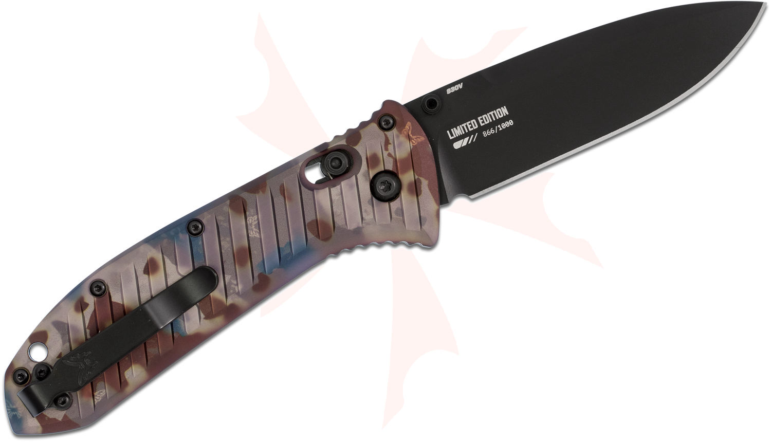 Benchmade 570BK-1801 Limited Edition Presidio II Folding Knife 3.72 ...