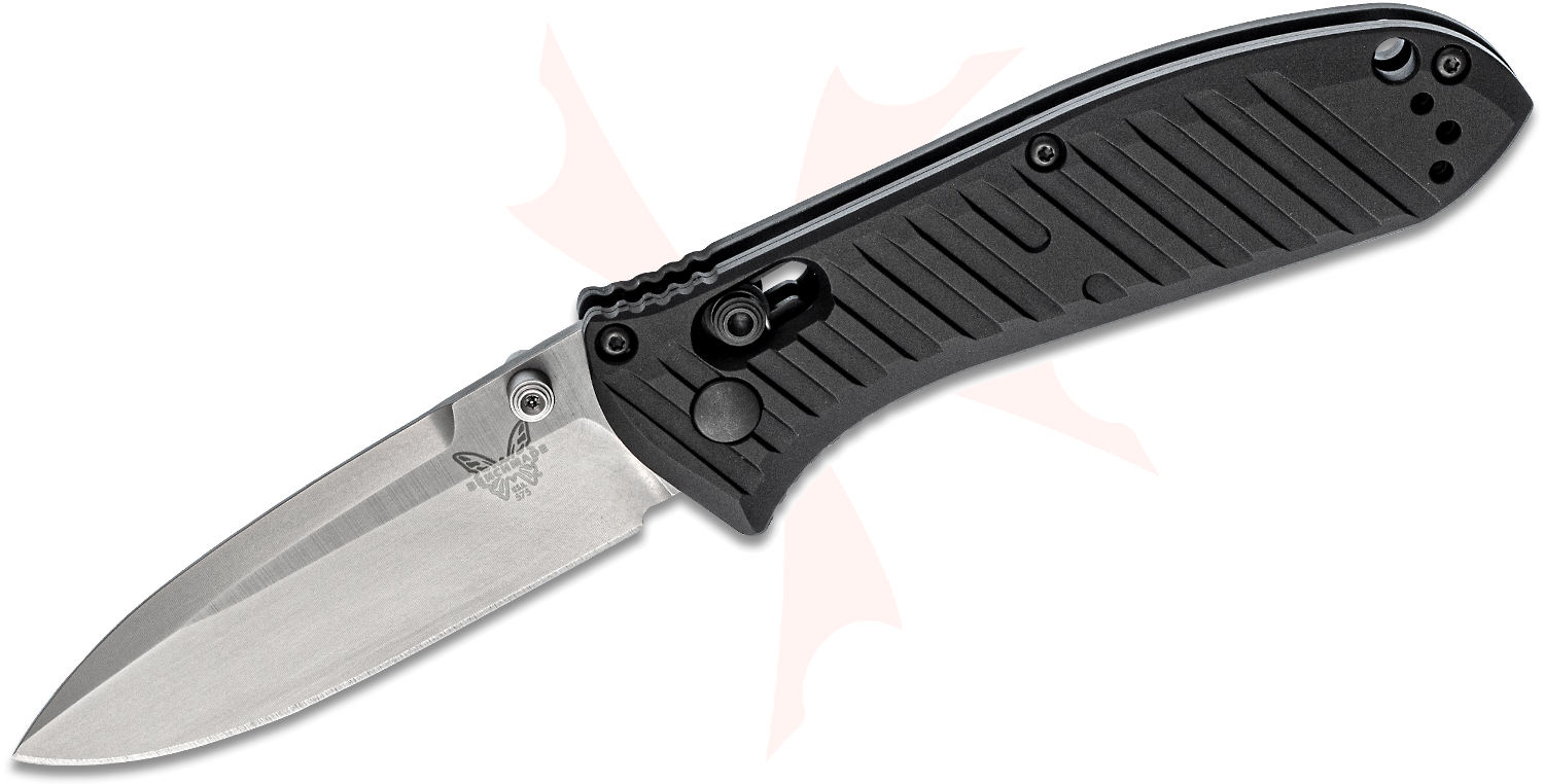 Benchmade Mini Presidio II Folding Knife 3.2" S30V Satin Plain Blade ...