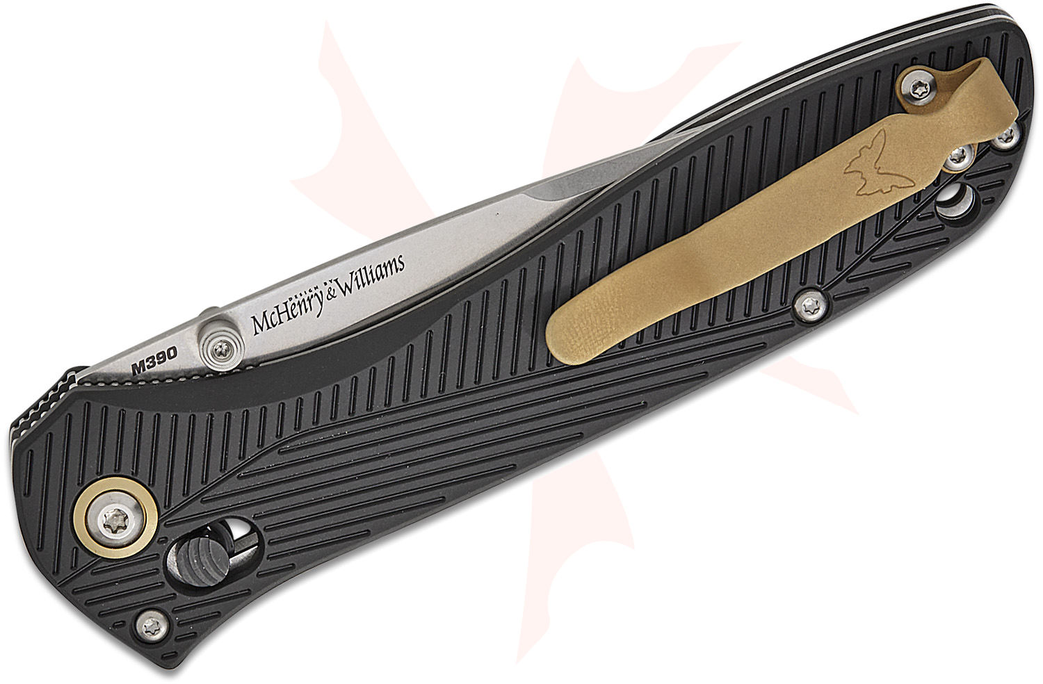 Benchmade 710-25 McHenry & Williams Seven | Ten Folding Knife 4" M390 ...