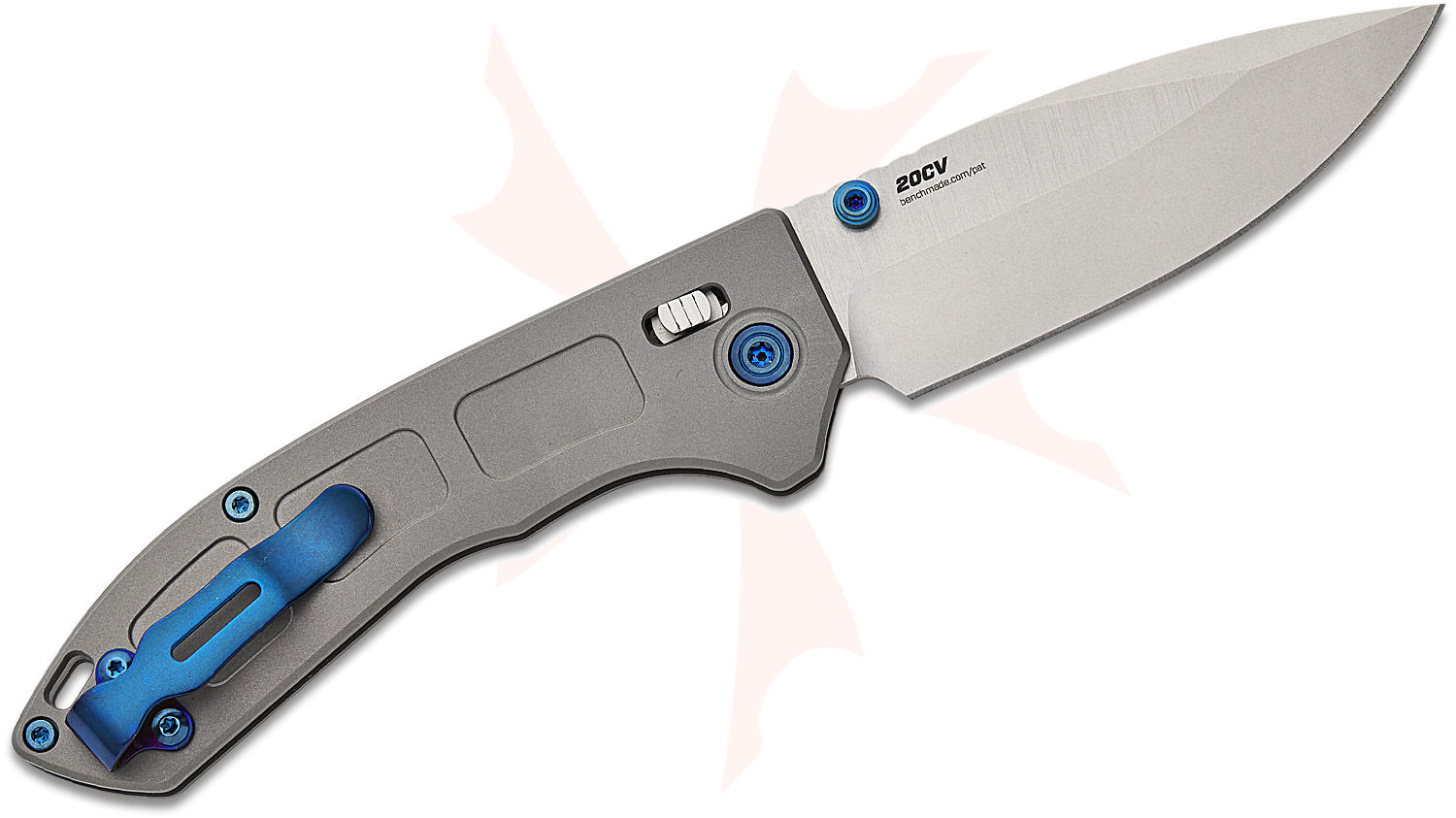 Benchmade 743 Mini Narrows AXIS Folding Knife 2.98" CPM-20CV Satin Drop ...