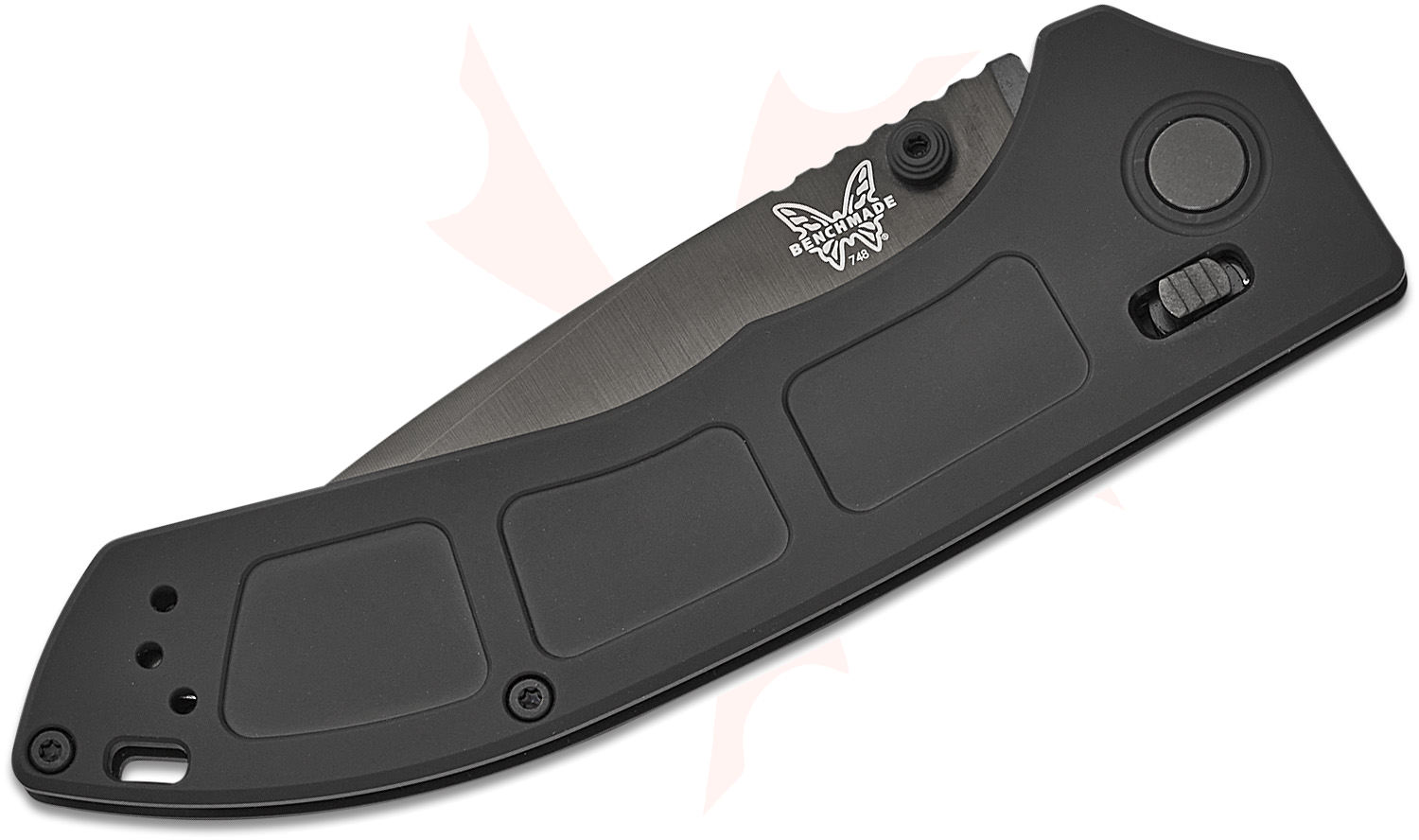 Benchmade 748BK-01 Narrows AXIS Folding Knife 3.43" M390 Black DLC Drop ...