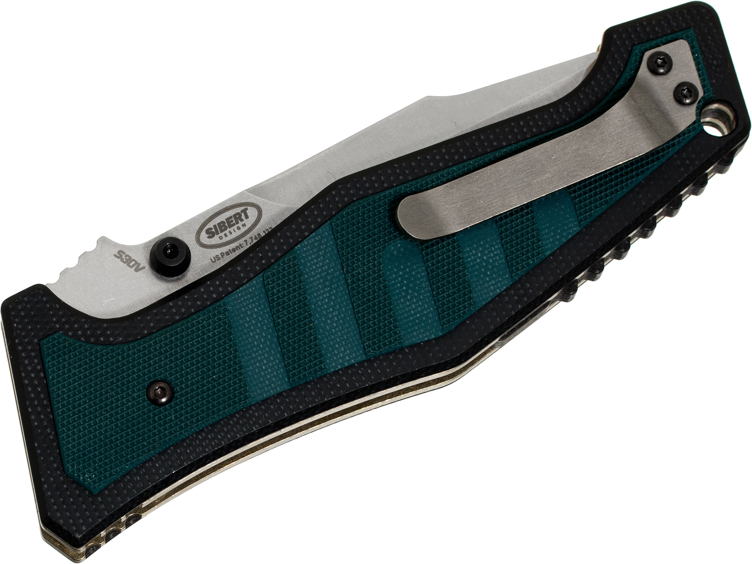 Benchmade 757 Shane Sibert Vicar 3.9" S30V Stonewash Plain Blade, G10 ...