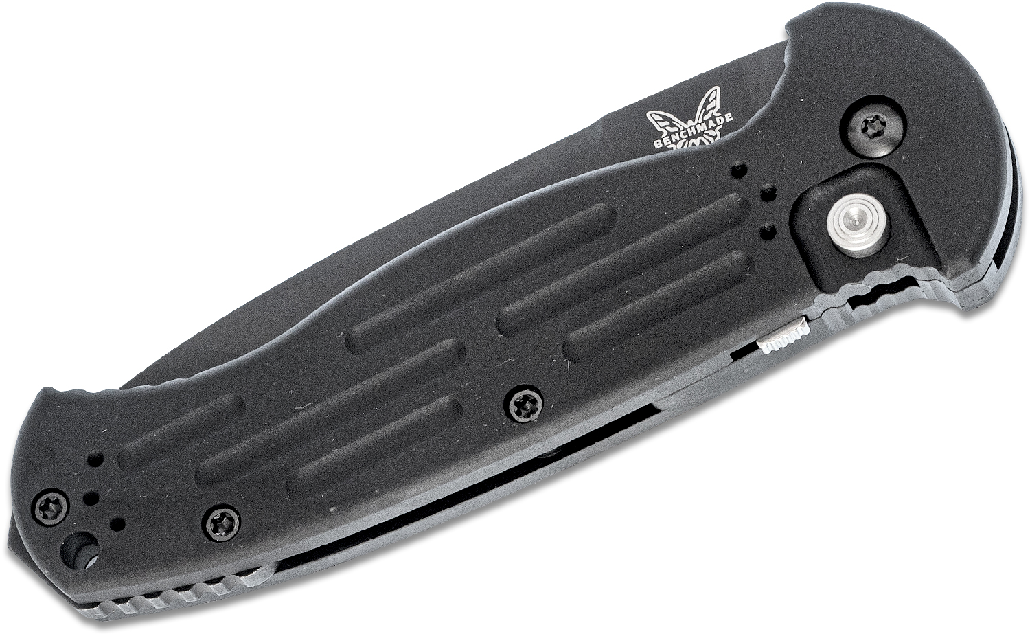 Benchmade AFO II AUTO Folding Knife 3.56" Black Plain Tanto Blade ...