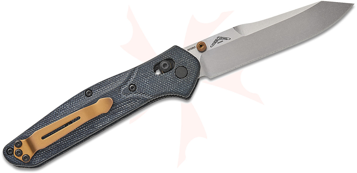 Benchmade 940-04 Osborne AXIS Lock Folding Knife 3.4" M390 Stonewashed ...