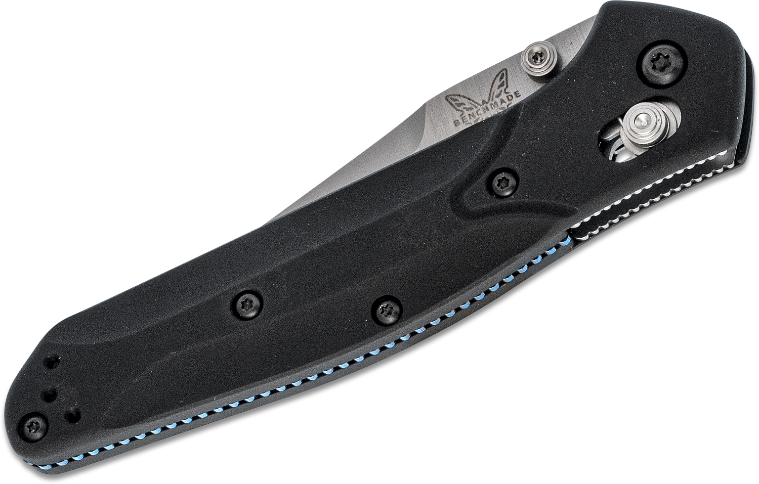 Benchmade 943S Osborne Folding Knife 3.4" S30V Satin Combo Blade, Black ...