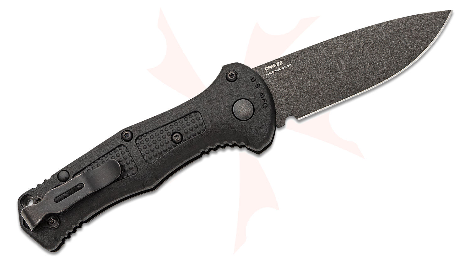 Benchmade 9570BK Mini Claymore AUTO Folding Knife 3" CPM-D2 Cobalt ...