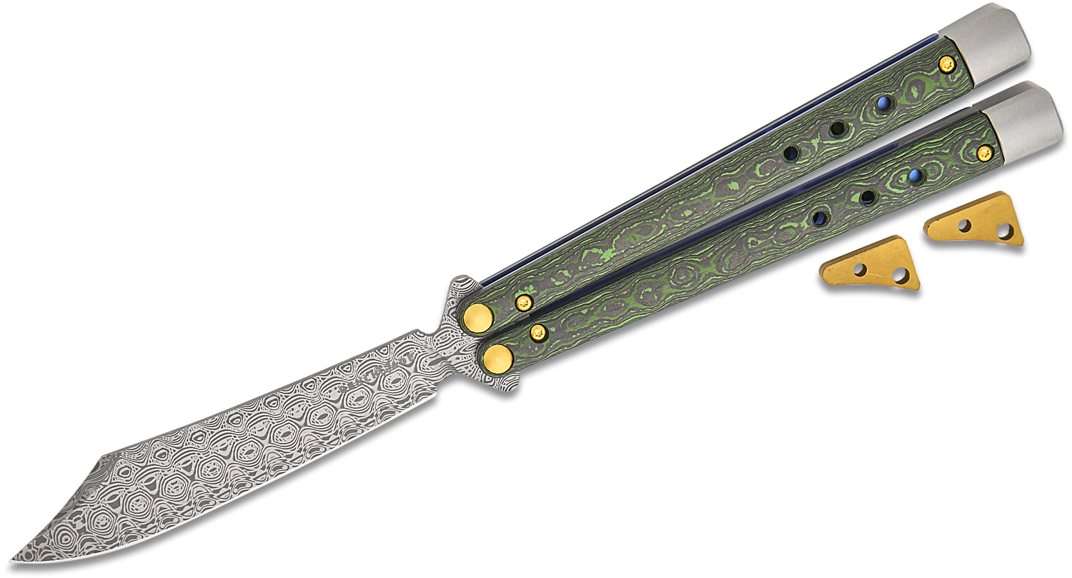 Benchmade 99-242 Gold Class Necron Latchless Balisong Butterfly Knife 4 ...