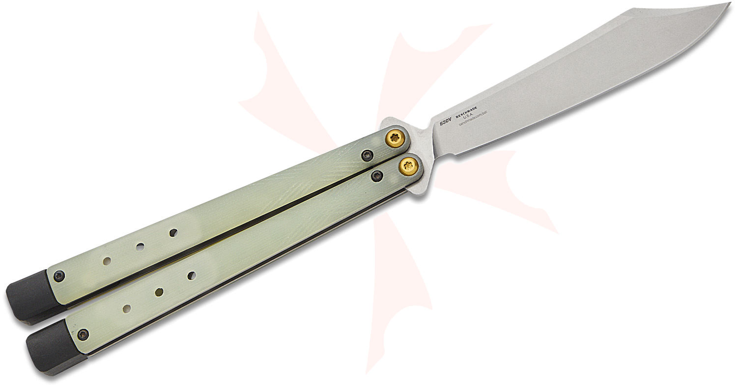 Benchmade 99 Necron Balisong Butterfly Knife 4.59" CPM-S30V Satin ...