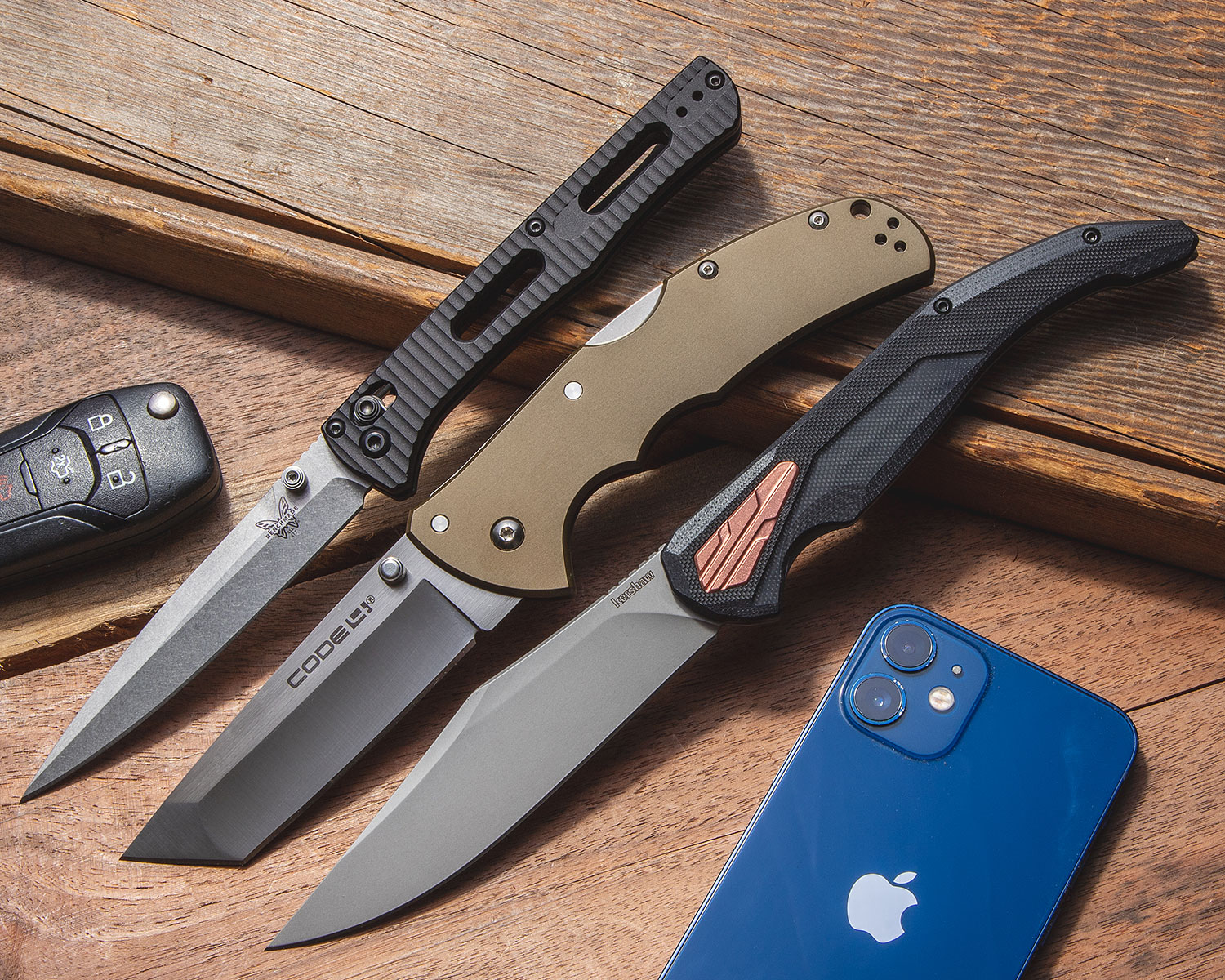 Benchmade 417 Fact Folding Knife 3.95" S30V Satin Plain Blade, Black ...