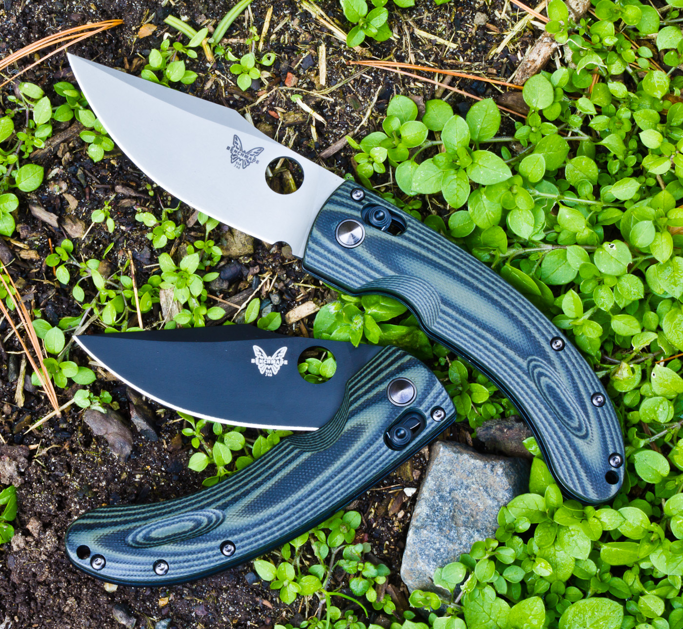 Benchmade 746-1302 Limited Mini-Onslaught Folding Knife 3.45" D2 Satin ...