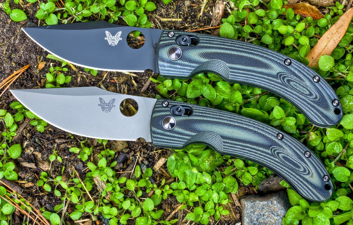 Benchmade 746-1302 Limited Mini-Onslaught Folding Knife 3.45" D2 Satin ...