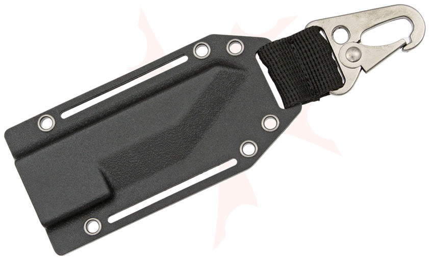 Benchmark Tanto Neck Knife, 6-1/4" Overall Length, Plastic Sheath ...