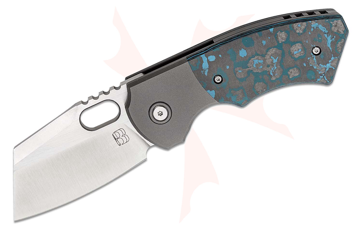 Berg Blades Mid-Tech SLiM Folding Knife 2.75" CPM-20CV Satin Cleaver ...