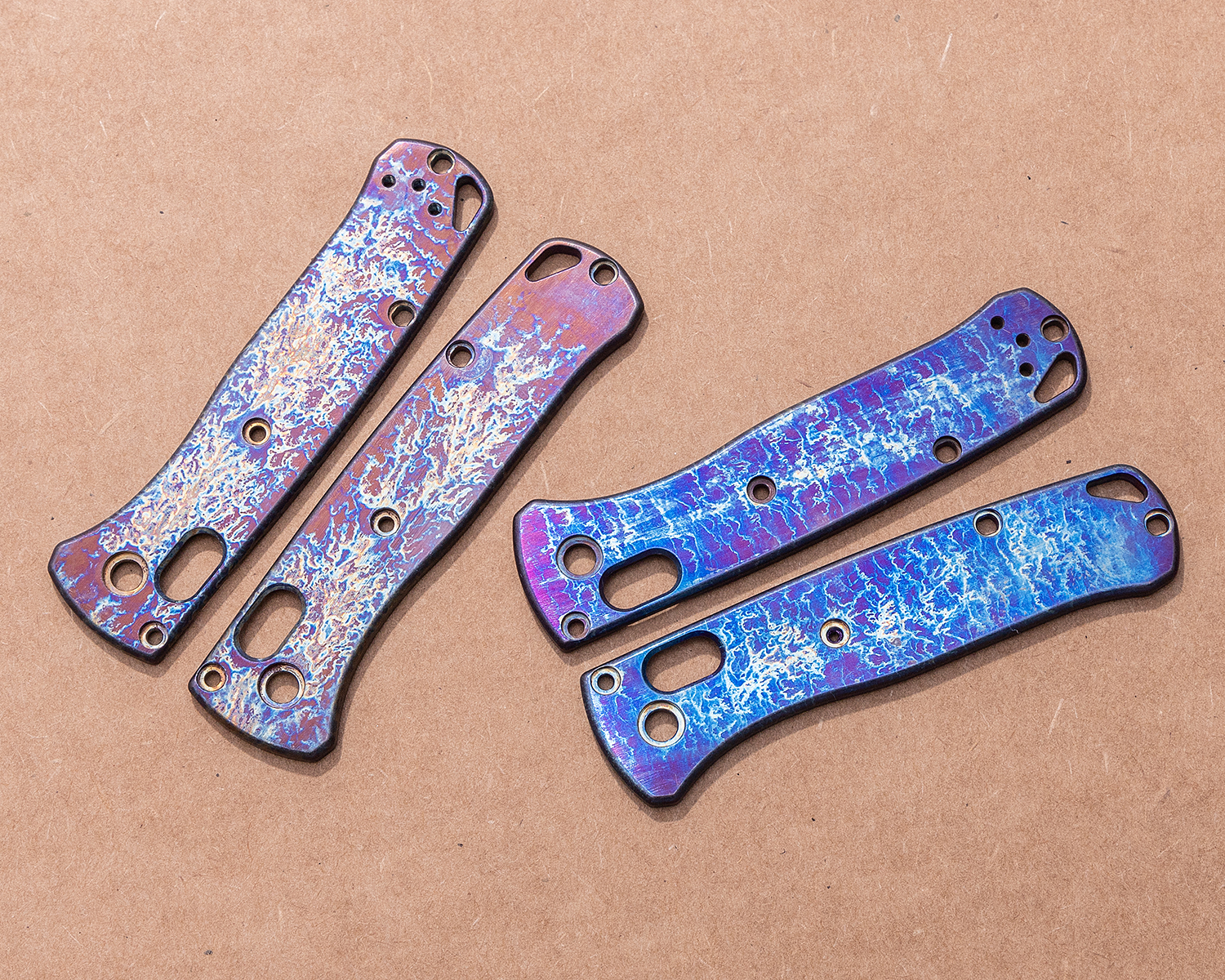 Berkshire Forge Titanium Benchmade 533 Mini Bugout Scales, Limited ...