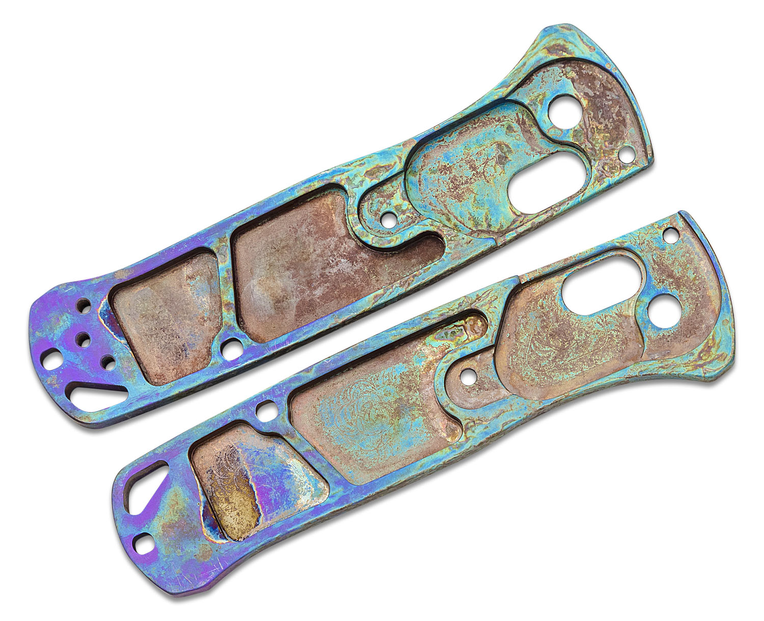 Berkshire Forge Titanium Benchmade 533 Mini Bugout Scales, Limited ...