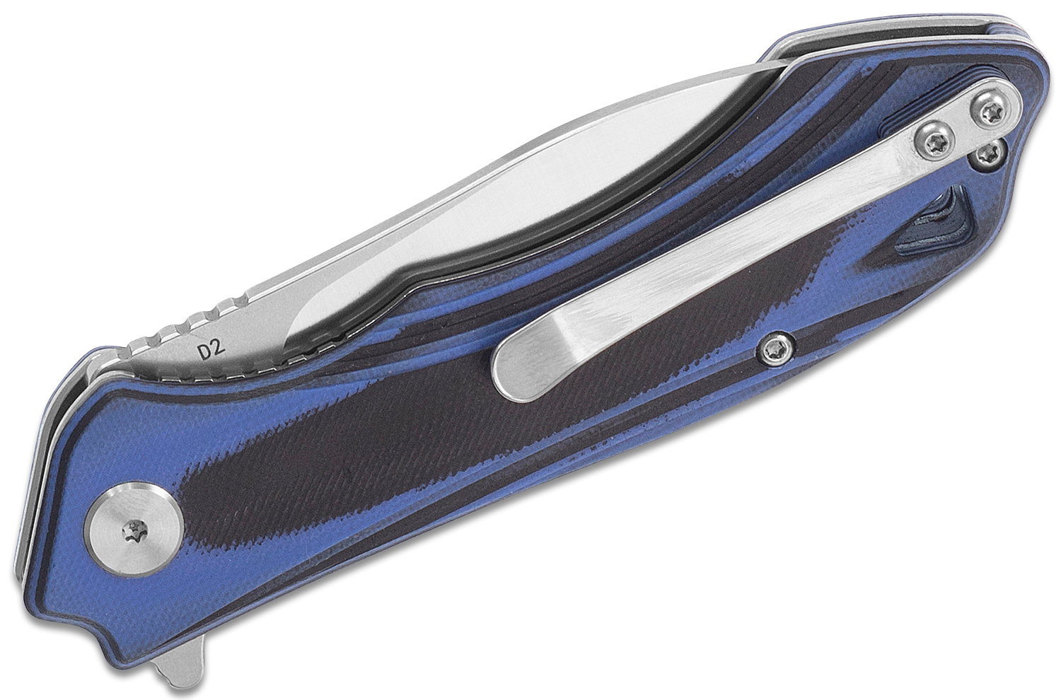 Bestech Knives Beluga Flipper Knife 3.125" D2 Satin/Stonewashed Two ...