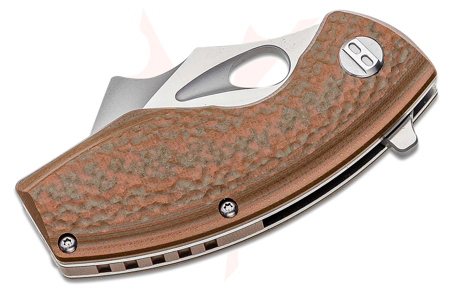 Bestech Knives Lizard Flipper Knife 2.4" D2 Two-Tone Modified Clip ...