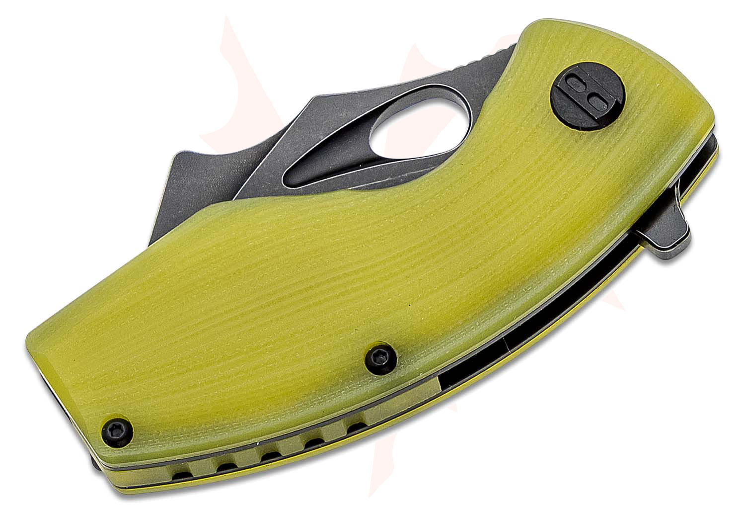 Bestech Knives Lizard Flipper Knife 2.4" D2 Black Stonewashed Modified ...