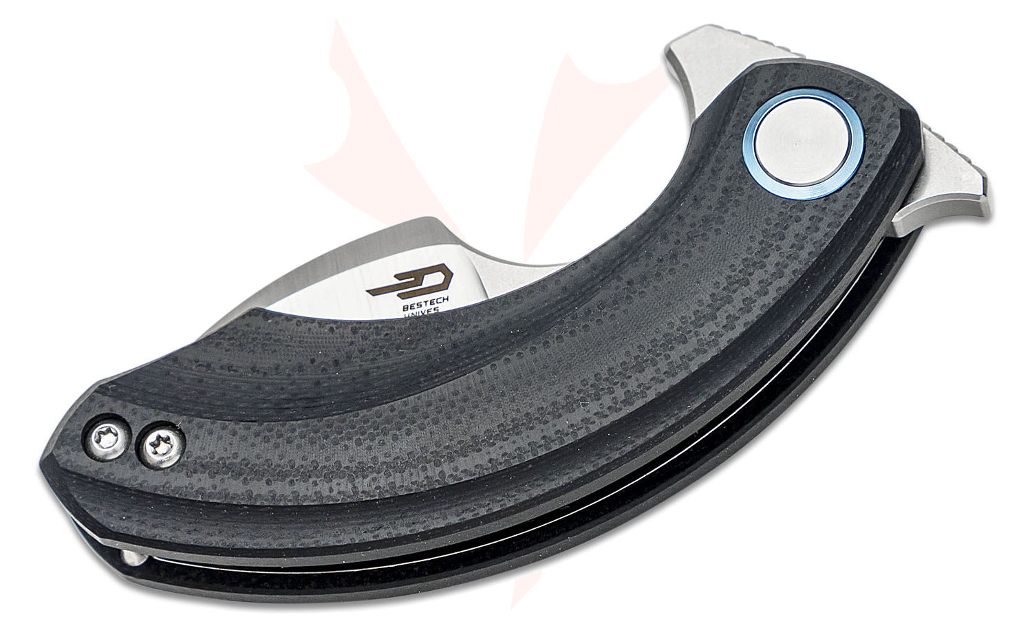 Bestech Knives Ostap Hel Strelit Push Dagger Flipper Knife 2.19" 14C28N ...