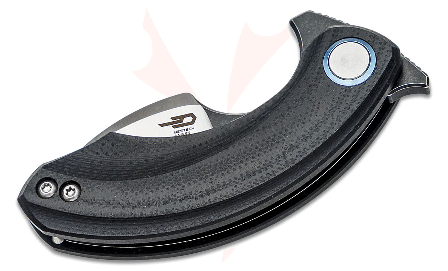 Bestech Knives Ostap Hel Strelit Push Dagger Flipper Knife 2.19" 14C28N ...