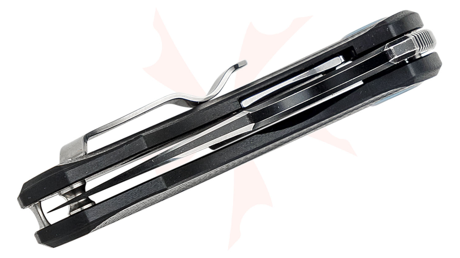 Bestech Knives Ostap Hel Strelit Push Dagger Flipper Knife 2.19" 14C28N ...