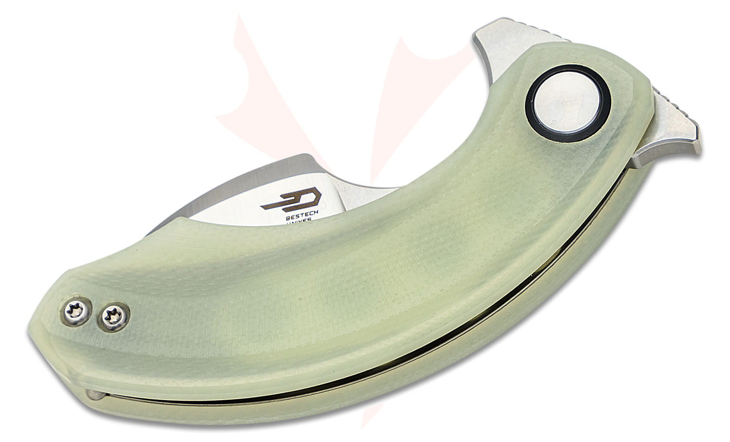 Bestech Knives Ostap Hel Strelit Push Dagger Flipper Knife 2.19" 14C28N ...