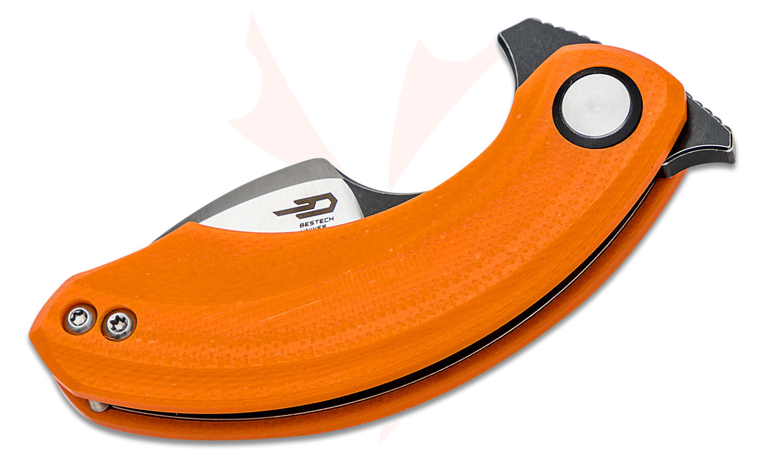Bestech Knives Ostap Hel Strelit Push Dagger Flipper Knife 2.19" 14C28N ...