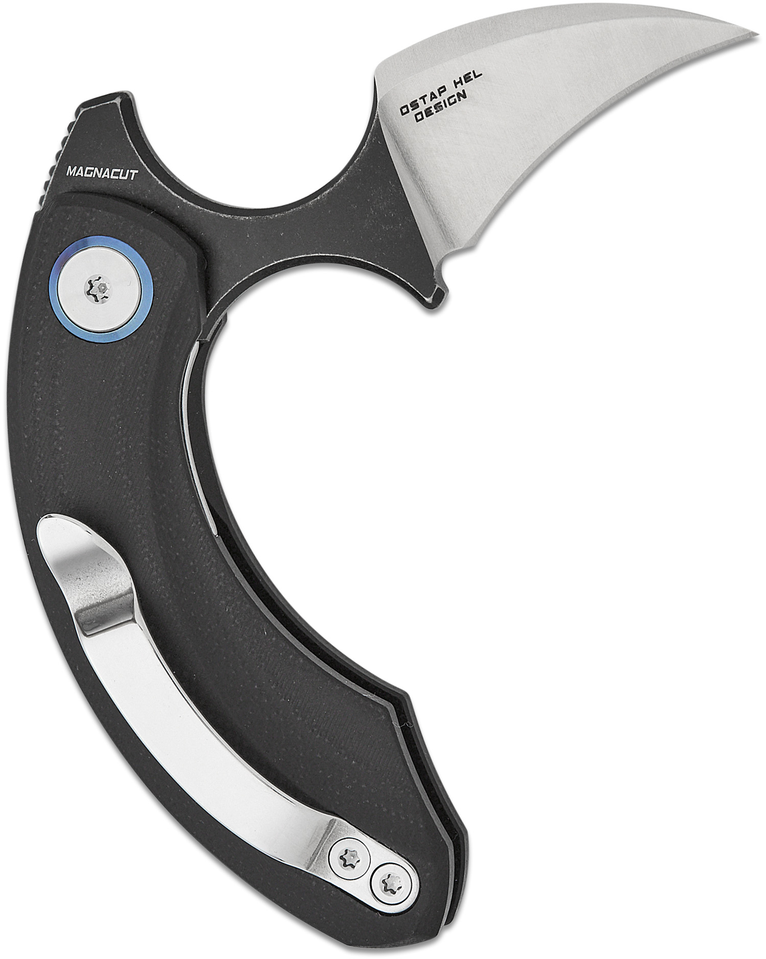 Bestech Knives Ostap Hel Strelit Push Dagger Liner Lock Flipper Knife 2 ...