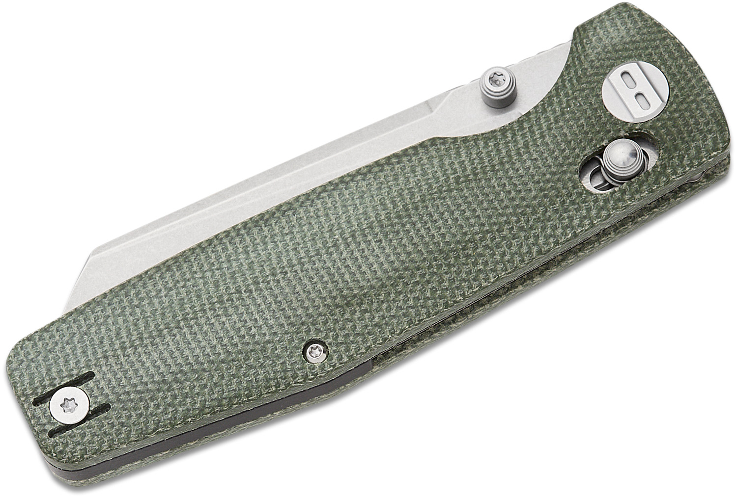 Bestech Knives Slasher Crossbar Lock Folding Knife 3.5" D2 Stonewashed ...