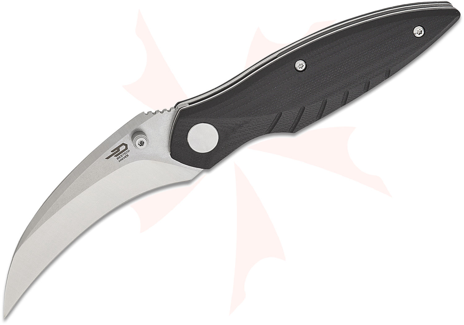 Bestech Knives Mantidae Liner Lock Folding Knife 2.94" 14C28N Two-Tone ...