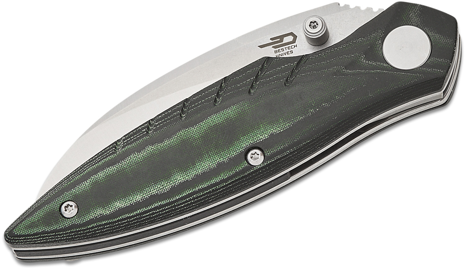 Bestech Knives Mantidae Liner Lock Folding Knife 2.94" 14C28N Two-Tone ...