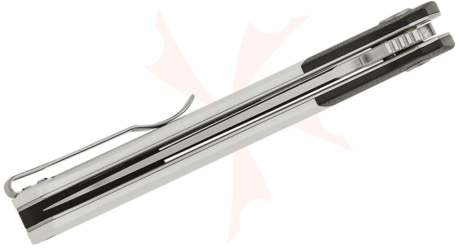 Bestech Knives Swordfish Button Lock Flipper Knife 3.75" 14C28N Satin ...