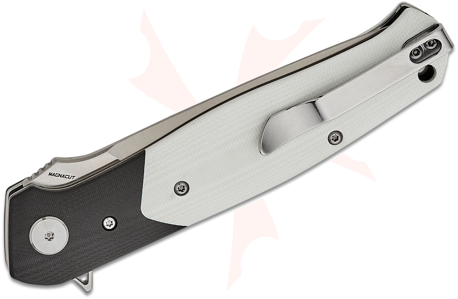 Bestech Knives Swordfish Button Lock Flipper Knife 3.75" MagnaCut Satin ...