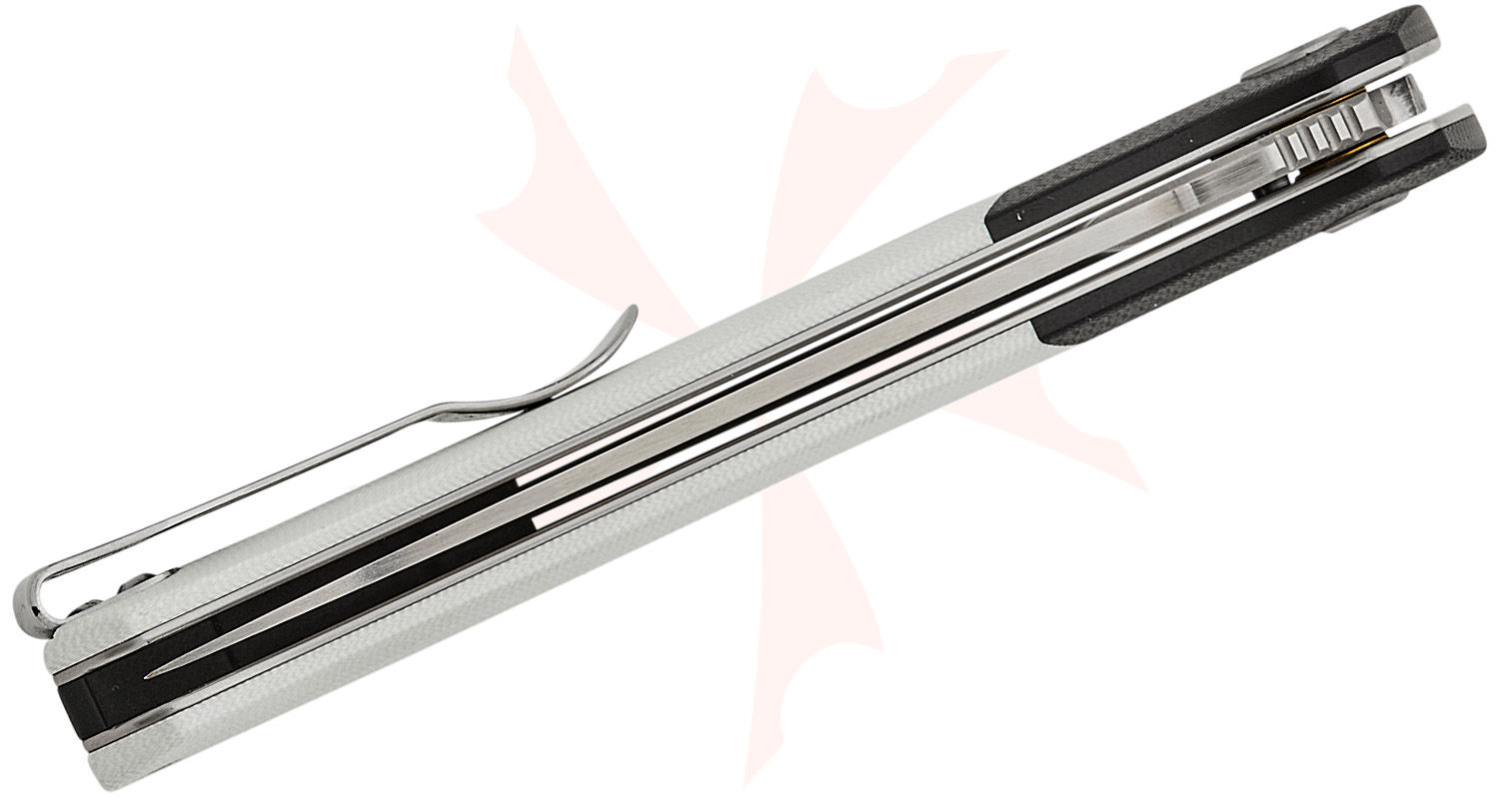 Bestech Knives Swordfish Button Lock Flipper Knife 3.75" MagnaCut Satin ...