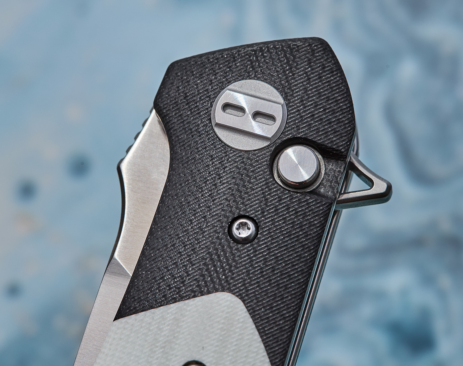 Bestech Knives Swordfish Button Lock Flipper Knife 3.75" MagnaCut Satin ...