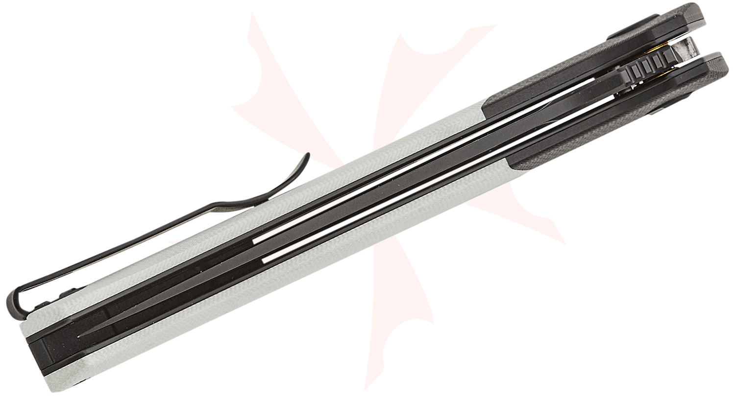 Bestech Knives Swordfish Button Lock Flipper Knife 3.75" MagnaCut Black ...