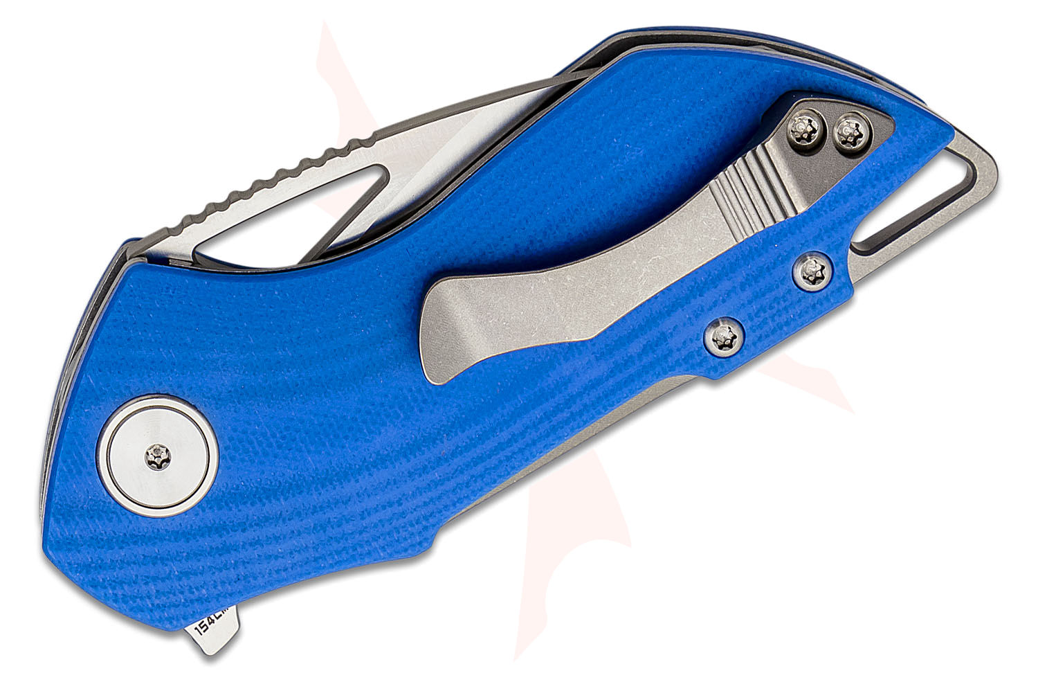 Bestech Knives Riverstone Flipper Knife 2.45" 154CM Satin Sheepsfoot ...