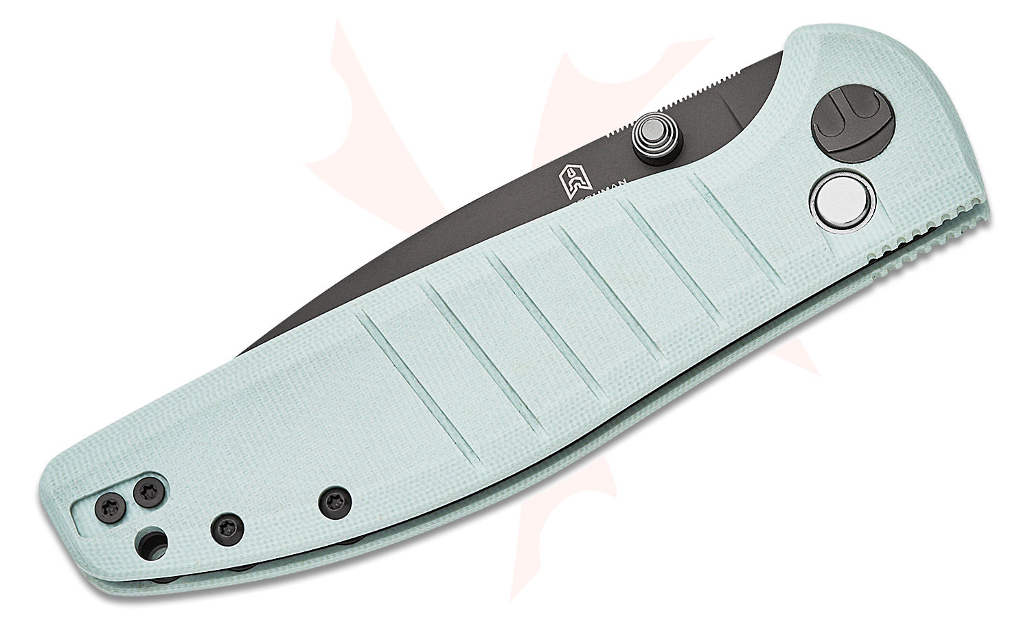 Bestech Knives Bestechman Goodboy Button Lock Folding Knife 3.54" D2 ...