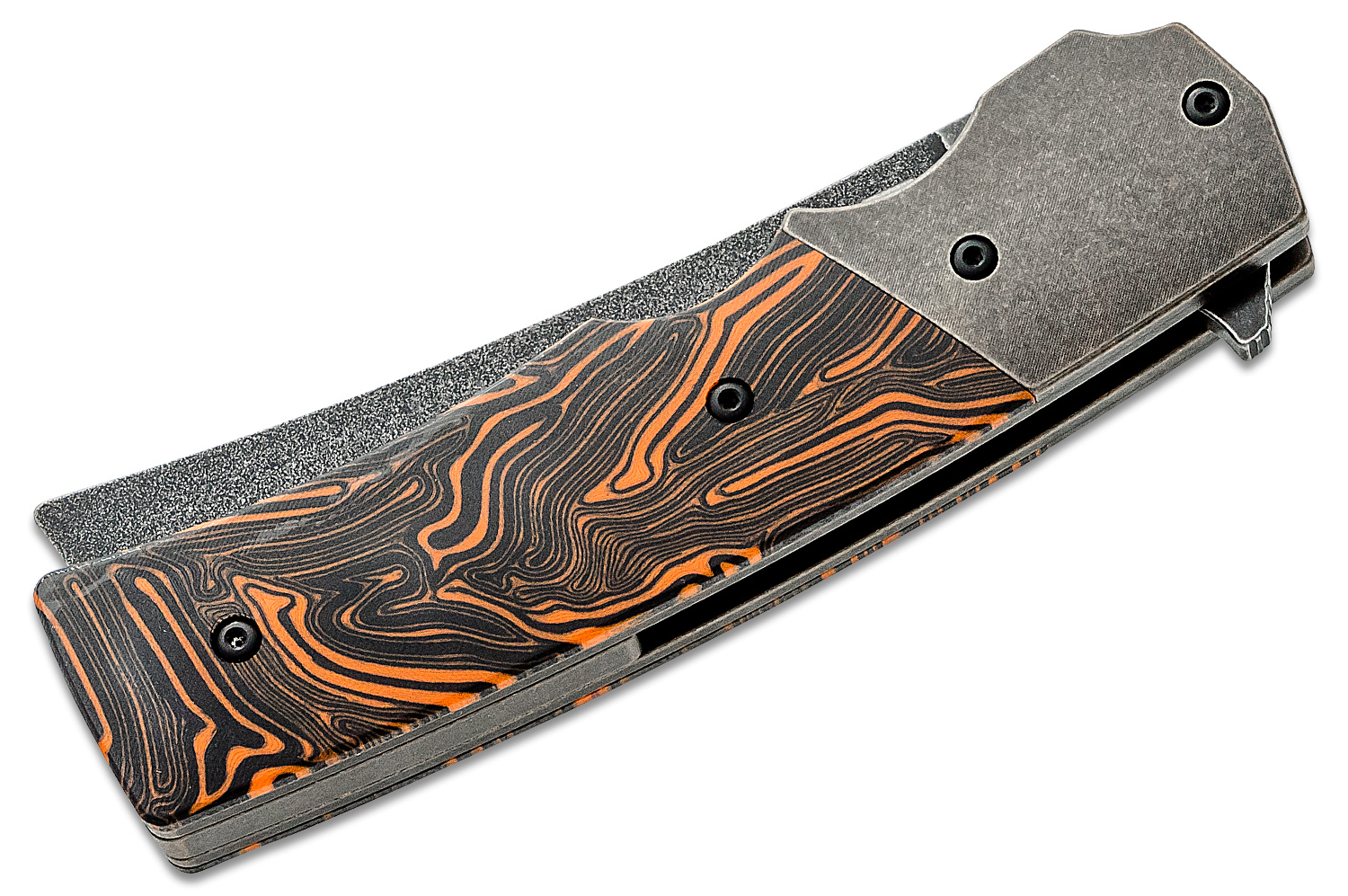 Bestech Knives Jason Clark Spanish Tip Razor Flipper Knife 3.66" M390 ...