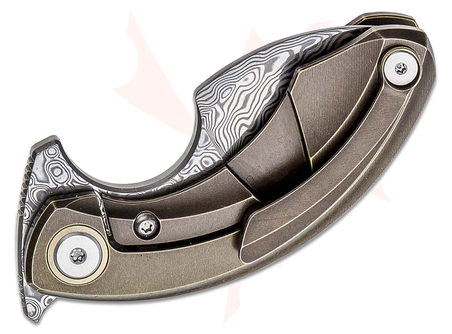 Bestech Knives Ostap Hel Strelit Push Dagger Flipper Knife 2.19 ...