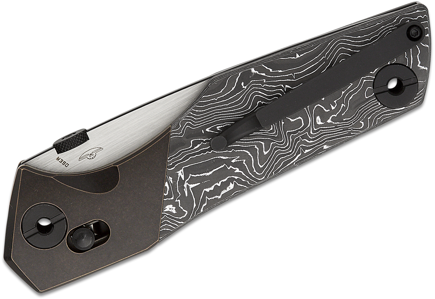 Bestech Knives Cetus Crossbar Lock Folding Knife 3.94" M390 Two-Tone ...