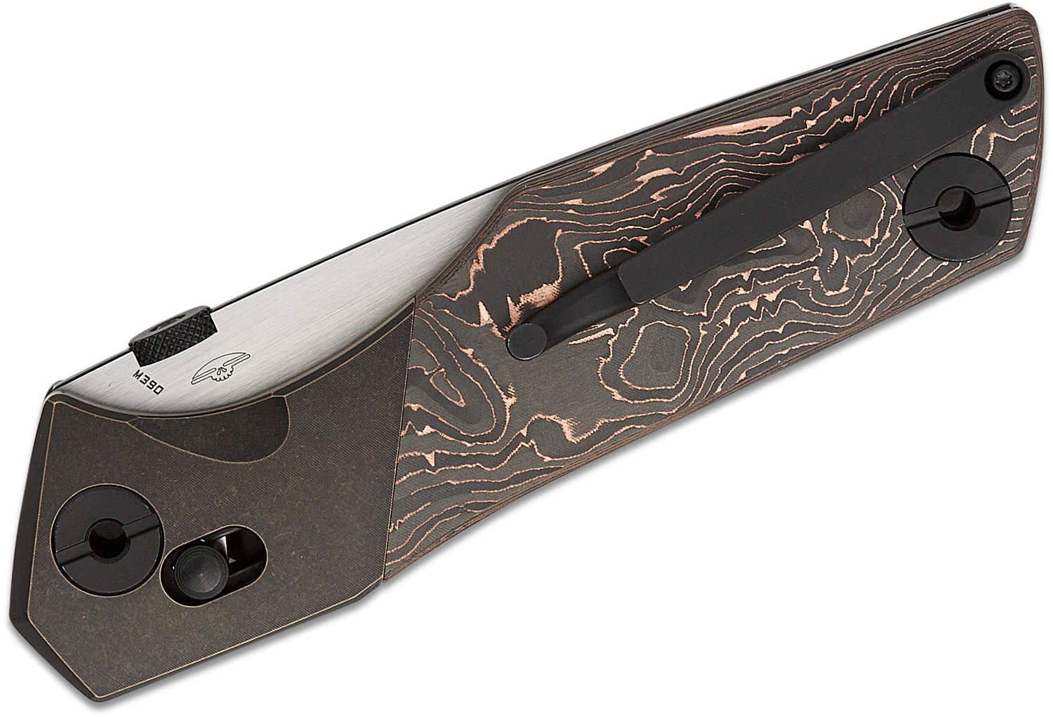 Bestech Knives Cetus Crossbar Lock Folding Knife 3.94" M390 Two-Tone ...