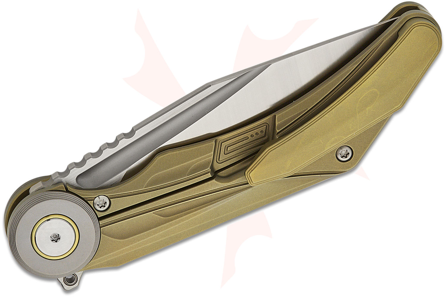 Bestech Knives Kombou Seraph Frame Lock Flipper Knife 3.66" M390 Two ...
