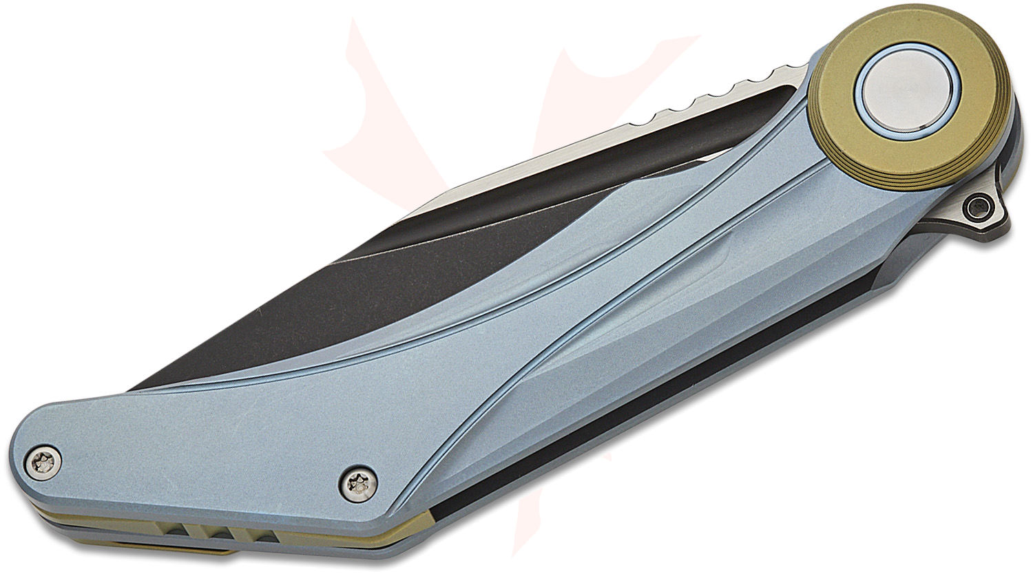 Bestech Knives Kombou Seraph Frame Lock Flipper Knife 3.66" M390 Two ...