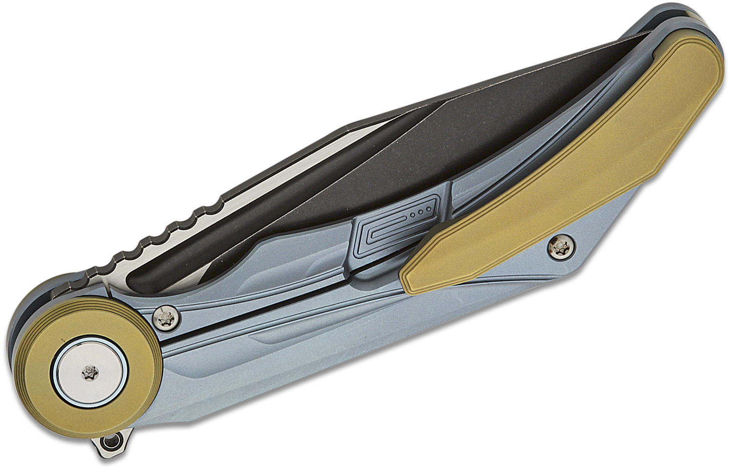 Bestech Knives Kombou Seraph Frame Lock Flipper Knife 3.66" M390 Two ...