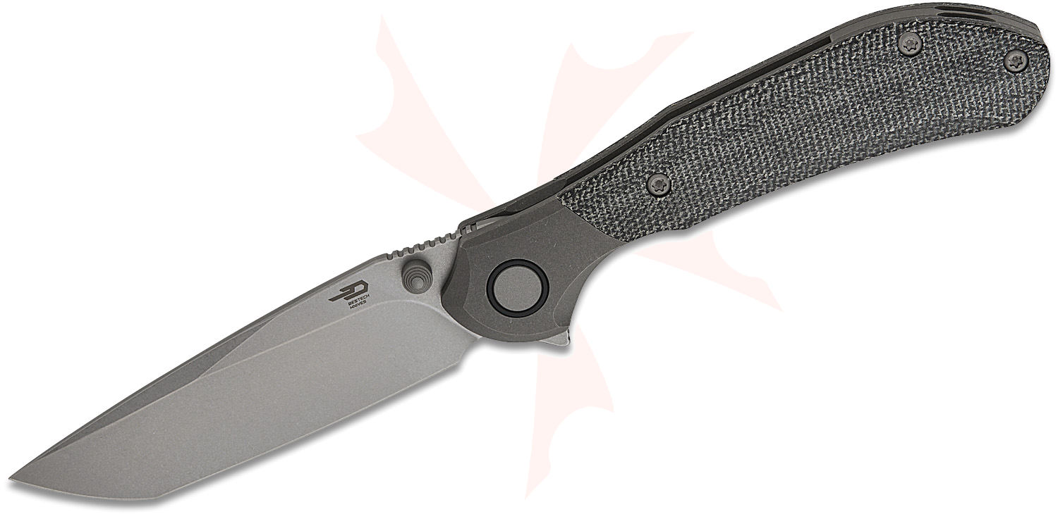 Bestech Knives Constellation Flipper Knife 3.05" MagnaCut Stonewashed ...