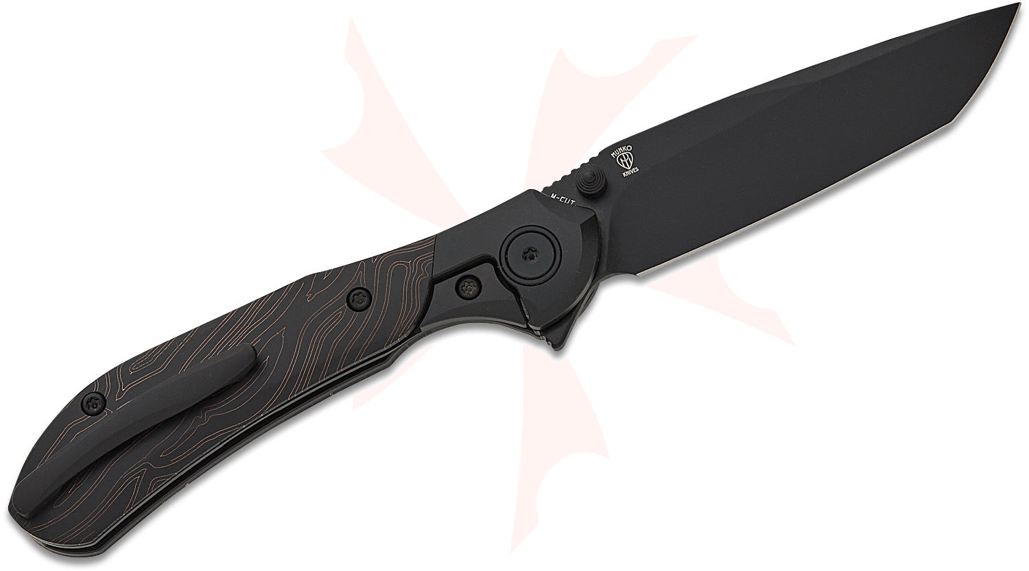 Bestech Knives Constellation Flipper Knife 3.05" MagnaCut Black PVD ...