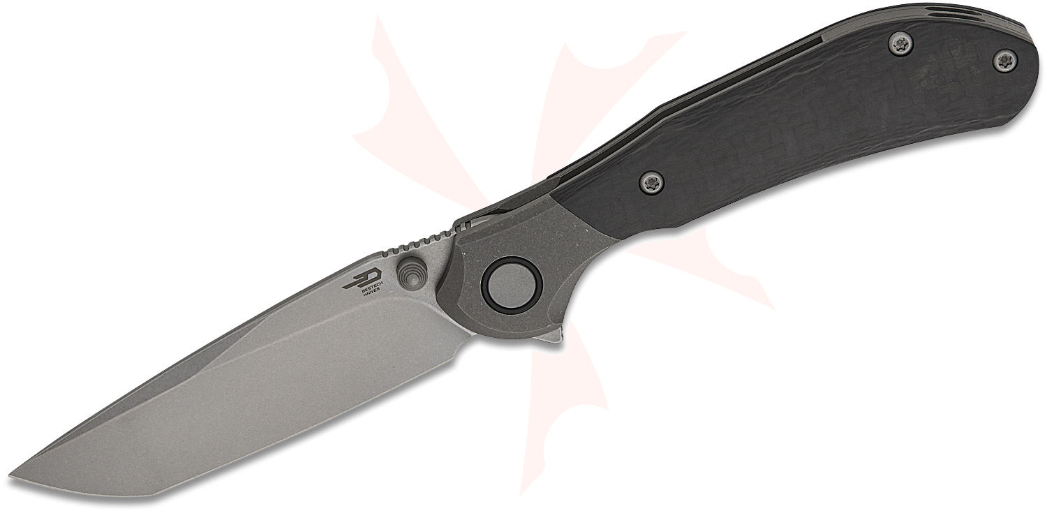 Bestech Knives Constellation Flipper Knife 3.05" MagnaCut Stonewashed ...