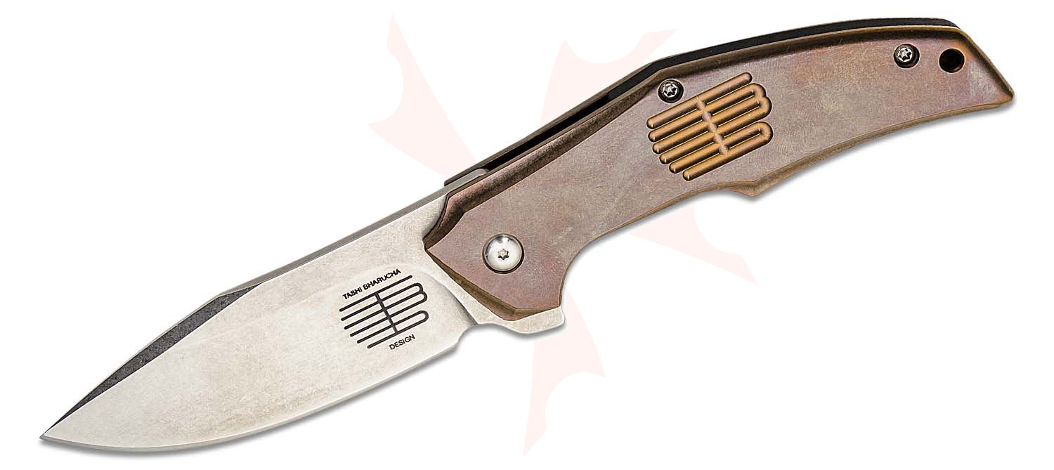 Tashi Bharucha Design Rowdy HiTech Flipper Knife 3.5" CPM-154 ...